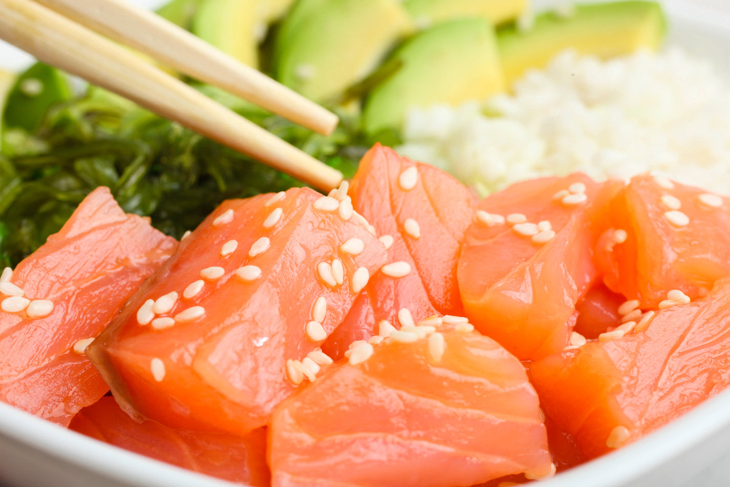 Poke Cube Salmon – Oceanside Seafood